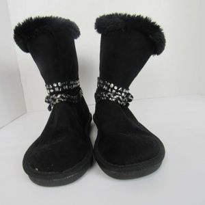 Justice | Shoes | Black Justice Girl Boots Size 6 | Poshmark